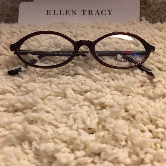 Ellen Tracy | Accessories | Ellen Tracy Eyeglass Frames New Burgundy ...